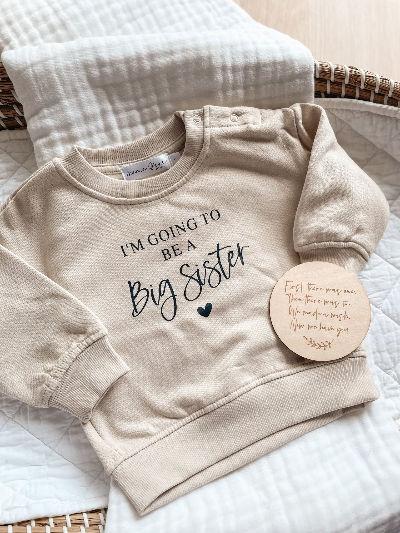 SECONDS Big Sister Jumper - SIZE 2 – Mama Bear