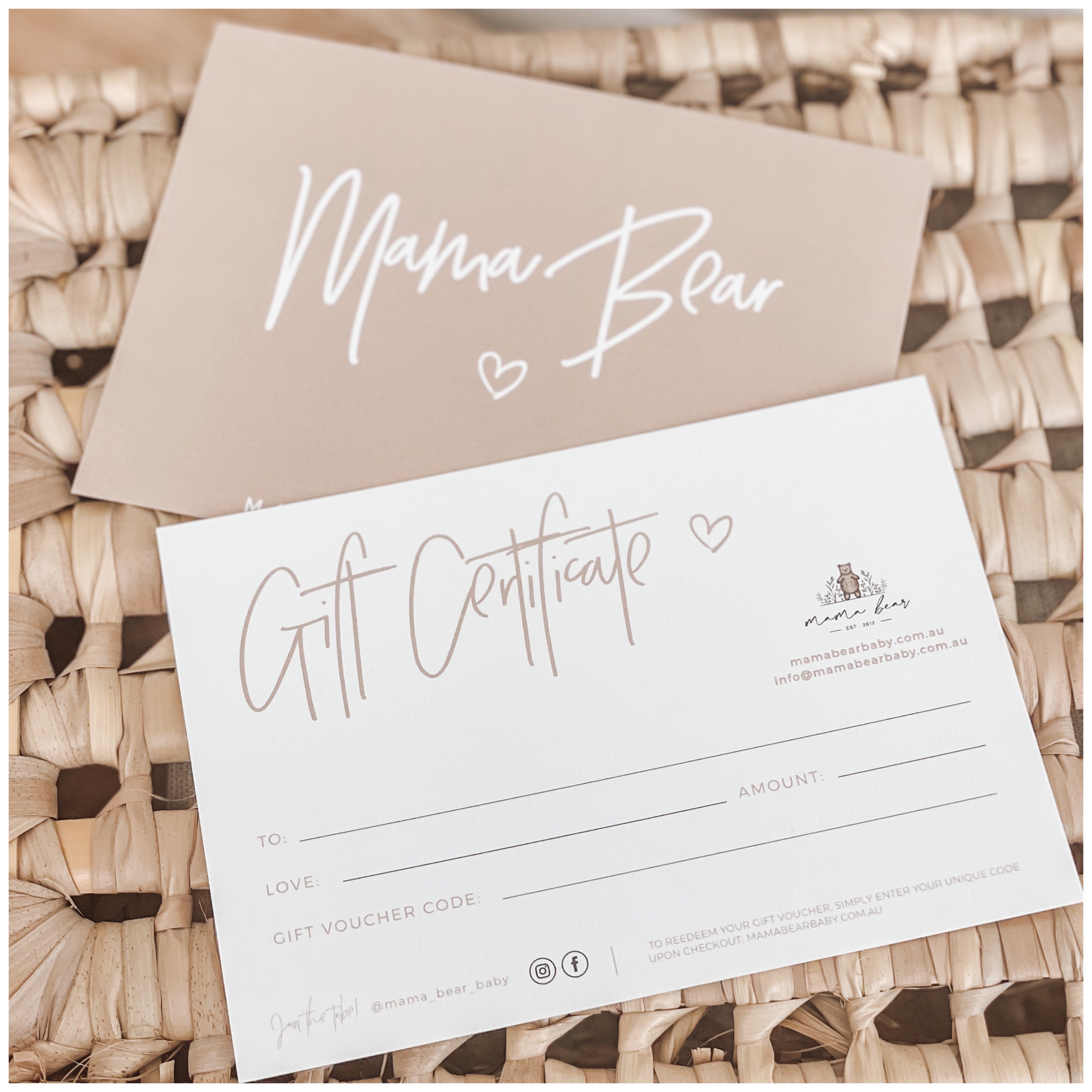 Gift Card – Mama Bear